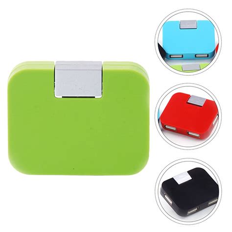 Masteelf High Speeds Usb 3 0 Hub 4 Port Splitter Expansion Transfer Adapter For Laptop