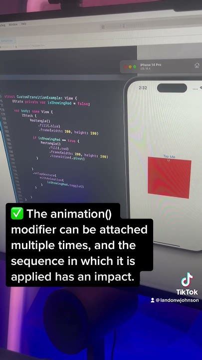 Day 33 Of Swiftui Animation Modifier And Drag Gestures Swiftui Youtube
