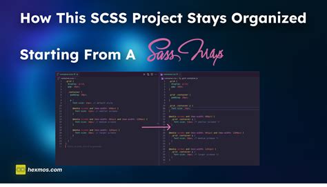How This Scss Project Stays Organized Starting From A Map