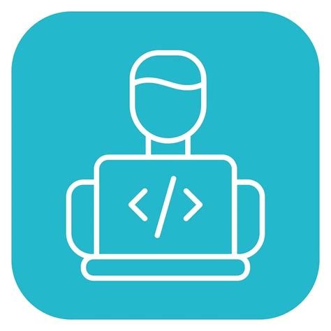 Premium Vector Programmer Vector Illustration