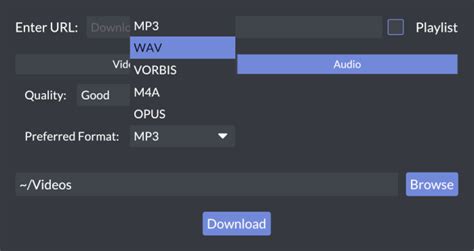 Github Bksalmanytdlp Gui A Gui For Ytdlp Written In Rust