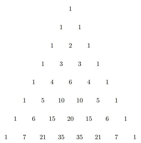 Use Your Pascal S Triangle To Expand The Following Binomials Quizlet