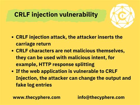 response splitting attack cyphere