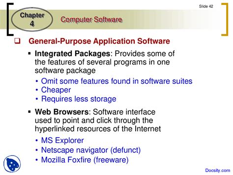 General Purpose Application Software Buisness Management Lecture
