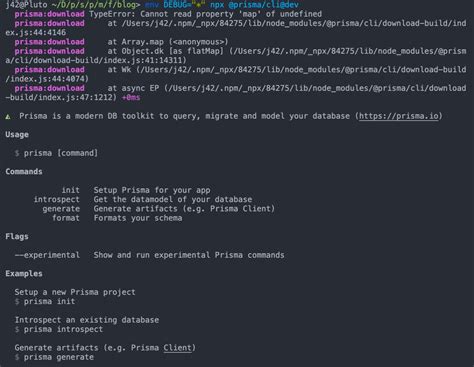 `prismadownload Typeerror Cannot Read Property Map Of Undefined