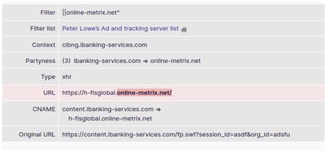 Ibanking Services Cname Blocked Causing 2fa · Issue 10919