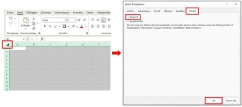 Excel Zellen Sperren So Schützen Sie Ausgewählte Bereiche