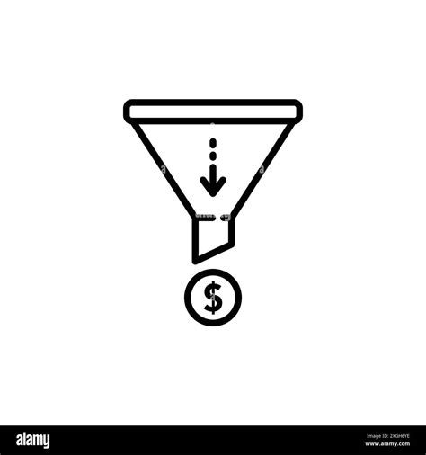 Sales Funnel Icon Vector Logo Set Collection Or Bundle Pack Group Stock Vector Image And Art Alamy