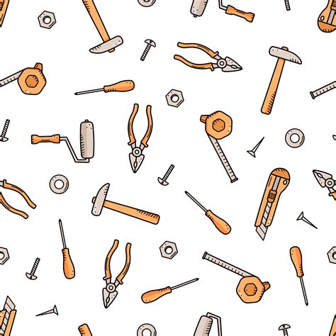 Construction Tools Cartoon