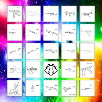 Artistic Fusion CS GO Printable Coloring Pages For Gaming Enthusiasts 50 P