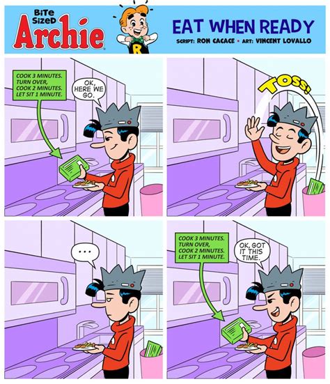 Bite Sized Archie Eat When Ready Archie Comics