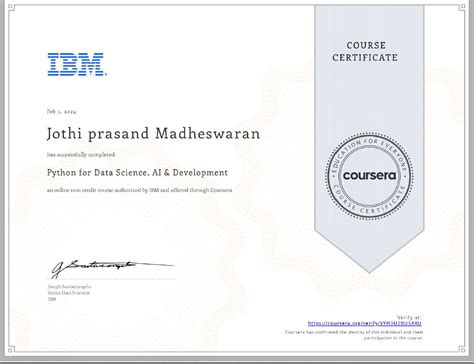 Jothi Prasand On Linkedin Pythoncertification Nonprogrammersuccess
