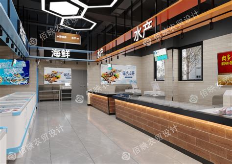 合肥金港湾农贸市场设计案例案例展示杭州佰映环境艺术设计有限公司