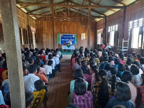 ငဖဲမြို့နယ် မင်းလွင်ကျောင်းကုန်း အ လ က တွင် အားကစားနှင့် လူငယ်ရေးရာအသိပညာပေးဟောပြောပွဲနှင့