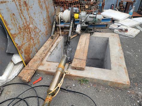 지하수 심정용수중펌프 인양설치전문