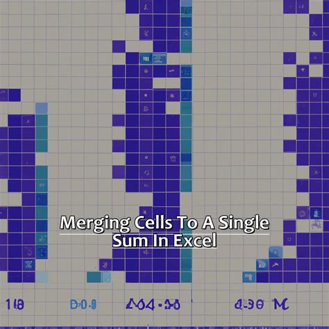 Merging Cells To A Single Sum In Excel ManyCoders