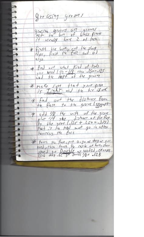 Machinist Handbook Handwritten Notebook PDF