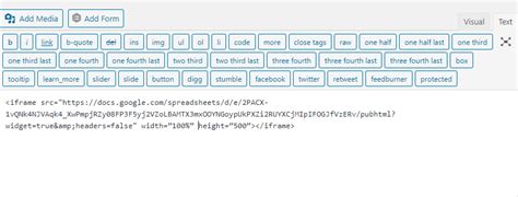 How To Embed Google Sheets In WordPress Manually Or With The Help Of A