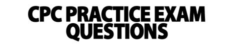 CPC Practice Exam