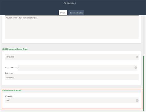 How To Amend Your Invoice Number