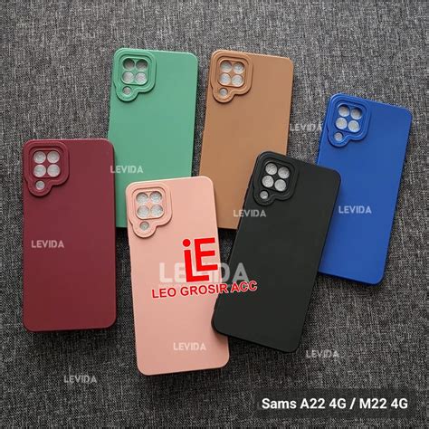 Jual Case Samsung A22 4g Samsung M22 Samsung M32 Case Pro Camera Macaron Case Samsung A22 4g