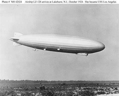 Usn Aircraft Uss Los Angeles Zr 3 Airship 1924 1939
