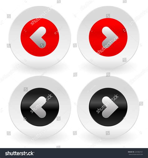 Left And Right Arrows Arrow Buttons Icons Next Previous Buttons