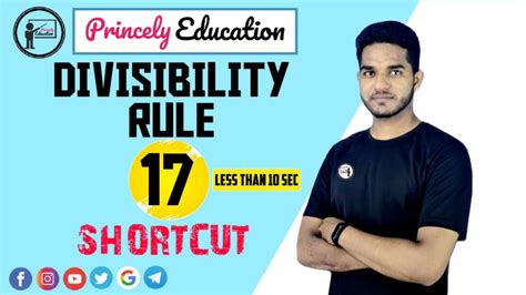 17 Divisibility Rule Shortcut Youtube