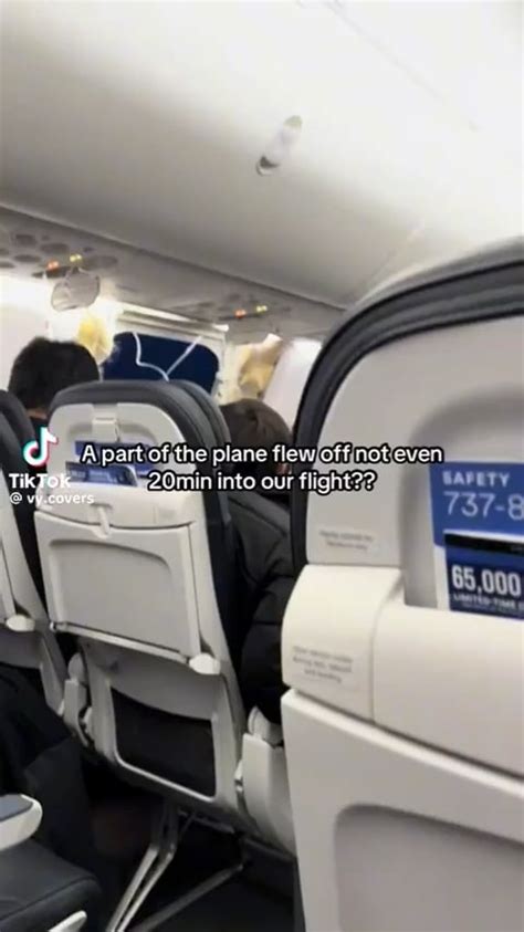 Props To The Pilot Landing This Plane With A Hole In The Side Yesterday