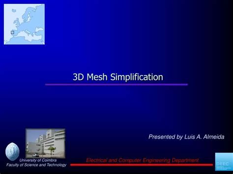 Ppt 3d Mesh Simplification Powerpoint Presentation Free Download