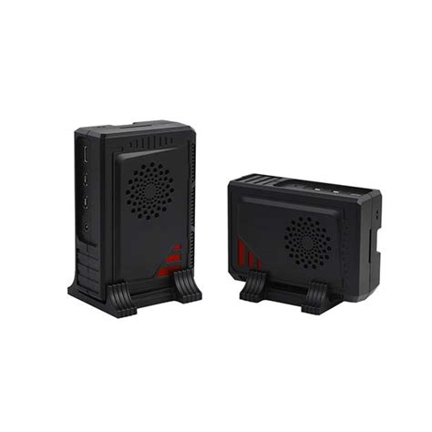 Onpadru Пластиковый корпус для Raspberry Pi 4 охлаждающим вентилятором и док станцией Цена 1