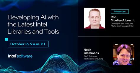 Artificialintelligence Opensource Developer Intel Software