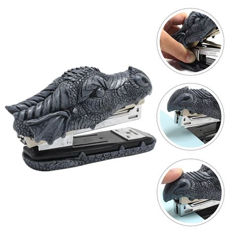 악어 모양 스테이플러 장식 수지 공예 스테이플러 사무실 데스크탑 장식 Aliexpress