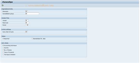 CX7F0 SAP Tcode List Of Ownership
