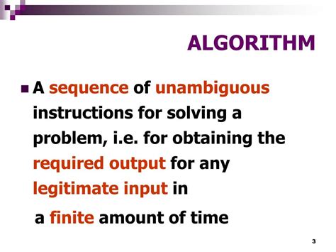 Ppt The Design And Analysis Of Algorithms Powerpoint Presentation