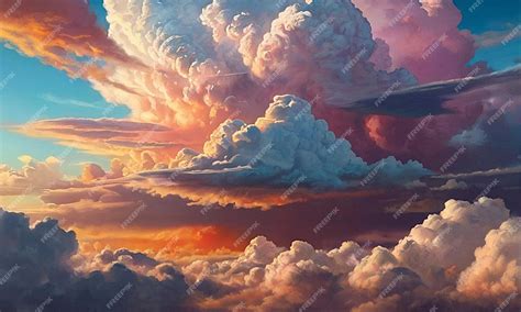 A Stunning View Of Clouds In The Sky Cloud Waves And Feelings That Arise When Looking At It