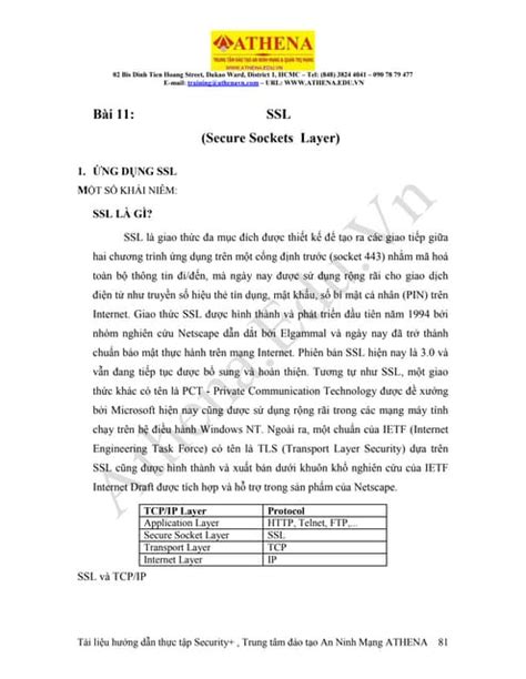 Lab Security Bài 11 Ssl Pdf