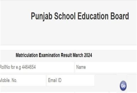 Pseb 10th Results 2024 Check Here For Results