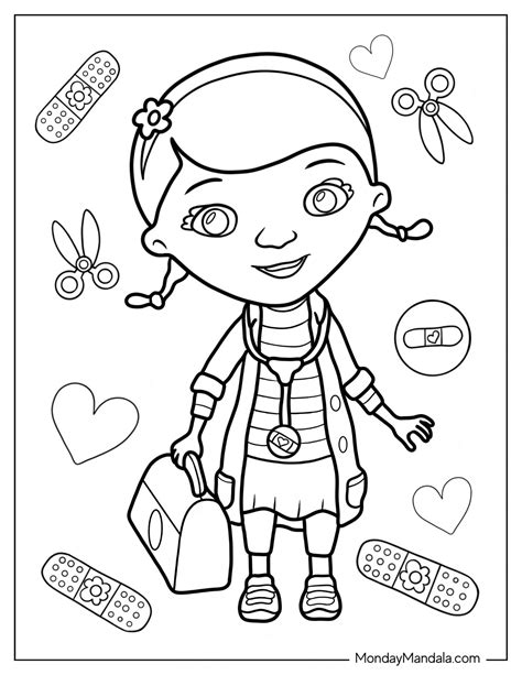 22 Doc Mcstuffins Coloring Pages Free Pdf Printables