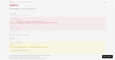 Todo React Codesandbox