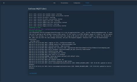 Addon Enocean Mqtt Dev By Mak Dev Entraide Home Assistant Home Assistant Communauté
