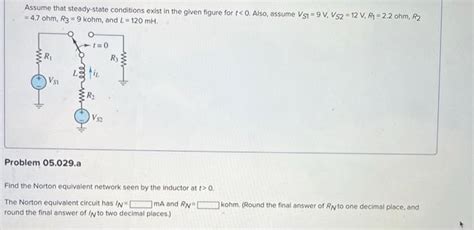Solved Assume That Steady State Conditions Exist In The