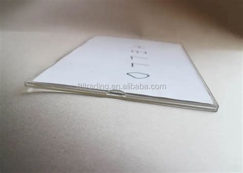 A4 Clear Plastic Document Holder Table Tent Acrylic Plexiglass Pmma