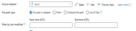 Xml Parsing Using Azure Data Factory