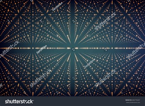 Vector Infinity Data Matrix Visualization Big Stock Vector Royalty Free 606776267 Shutterstock