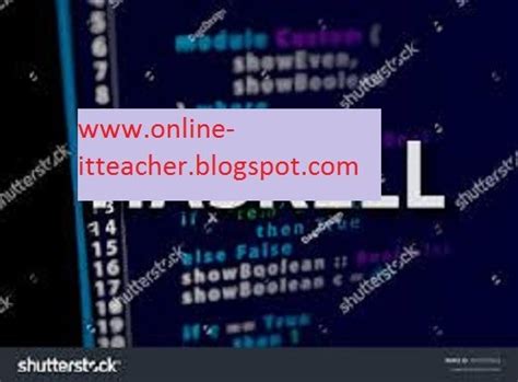 Introduction Of Haskell Programing Language