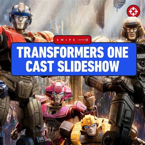 익스트림무비 ‘트랜스포머 원‘ 캐릭터별 캐스트 샷