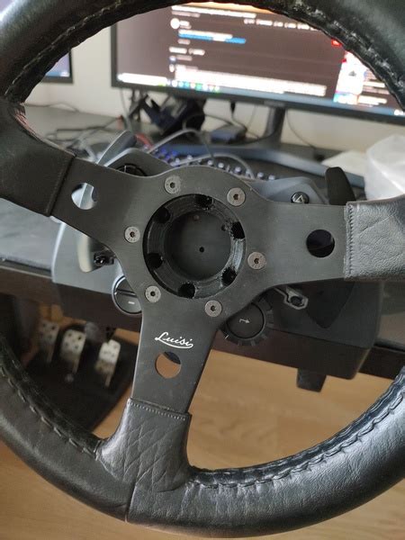 Stl File Logitech G29 74mm Adapter・3d Printer Model To Download・cults