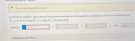 Solved In Unit Vector Notation What Is The Net Torque About Chegg