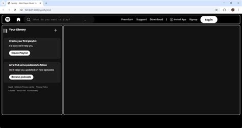 Webdevelopment Spotifyclone Frontenddevelopment Html Css Javascript Joel Prasanna Kumar